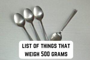 10 Common Things That Weigh Approx 500 Grams | Measuringly