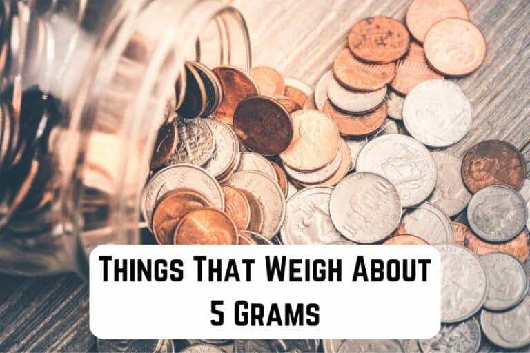 14 Common Things That Weigh About 5 Grams (+ Pics) | Measuringly
