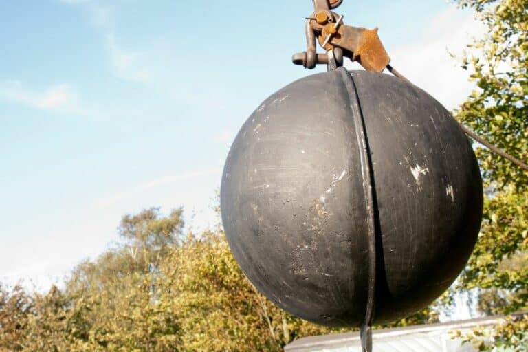 How Much Does a Wrecking Ball Weigh? (Up to 12,000 pounds) | Measuringly